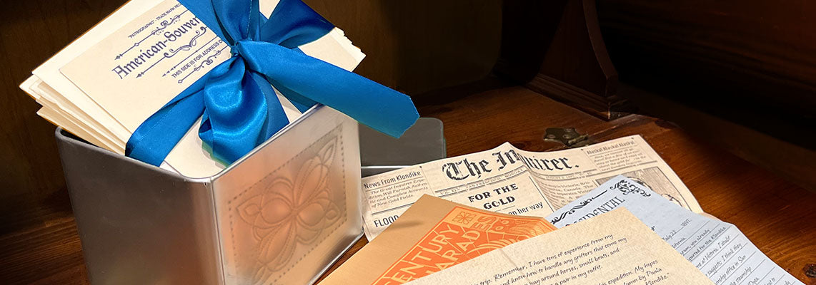 Tin Box Letters - Subscription to stories in letters.